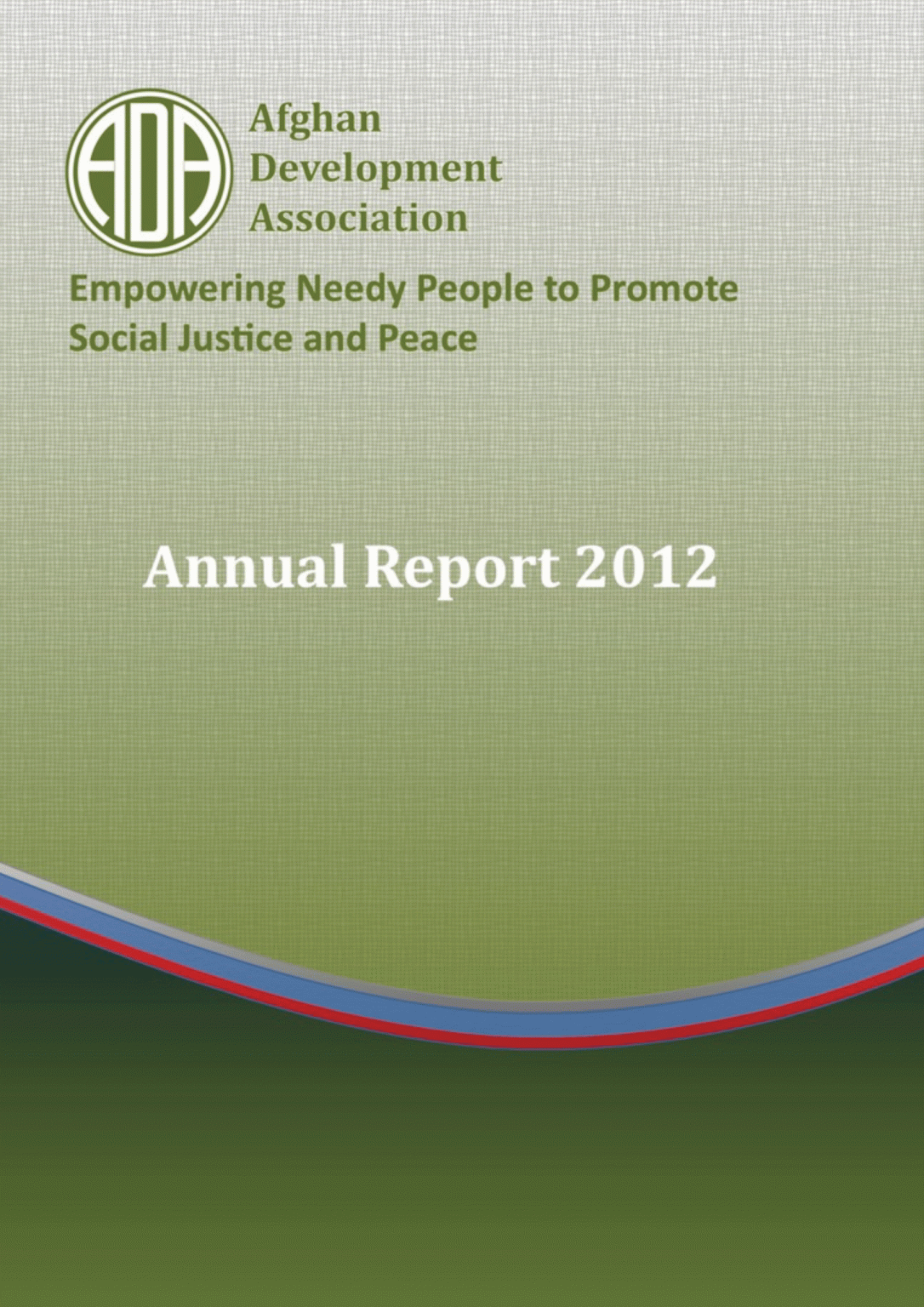 Annual Reports – Afghan Development Association